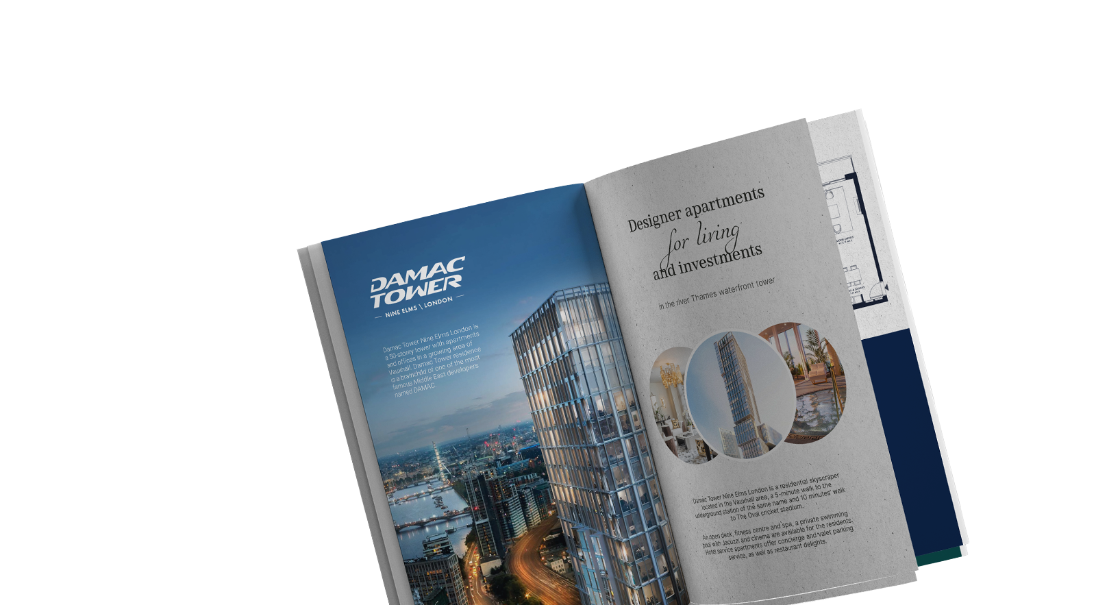 DAMAC Tower in London is a deluxe skyscraper with interiors designed by ...